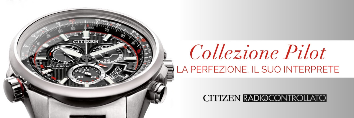 Citizen Pilot: Eco Drive, radiocontrollato, perfetto
